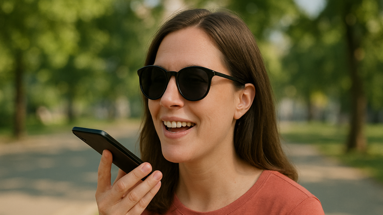 Audio App for Blind Users: Voice Messaging for Visually Impaired ...